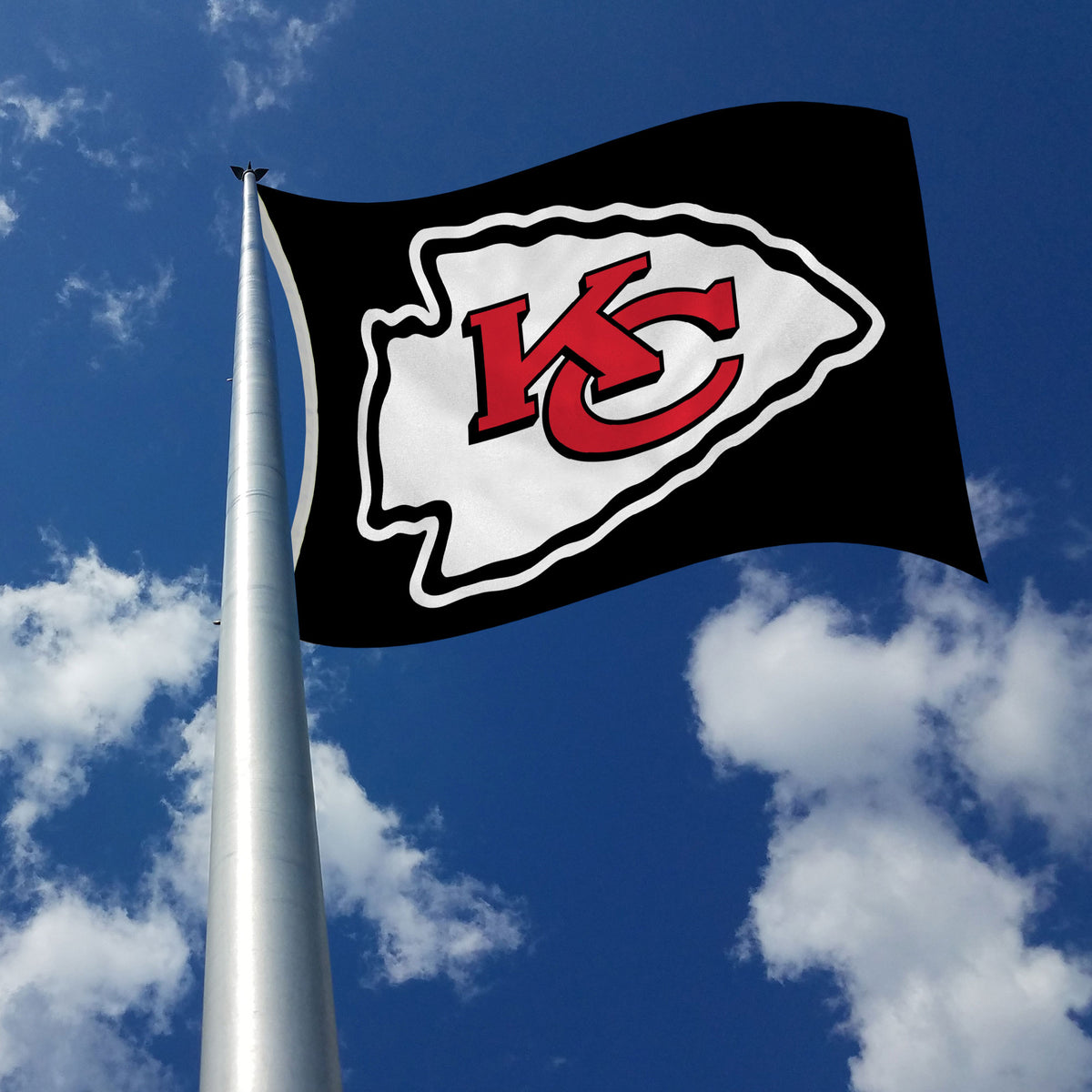3'x5' Kansas City Chiefs Flag(black) – Service First Products